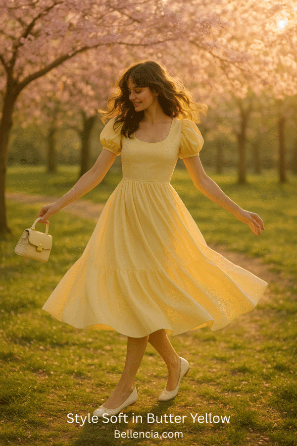 Butter Yellow Fashion: Spring’s Sweetest Style Move - Bellencia