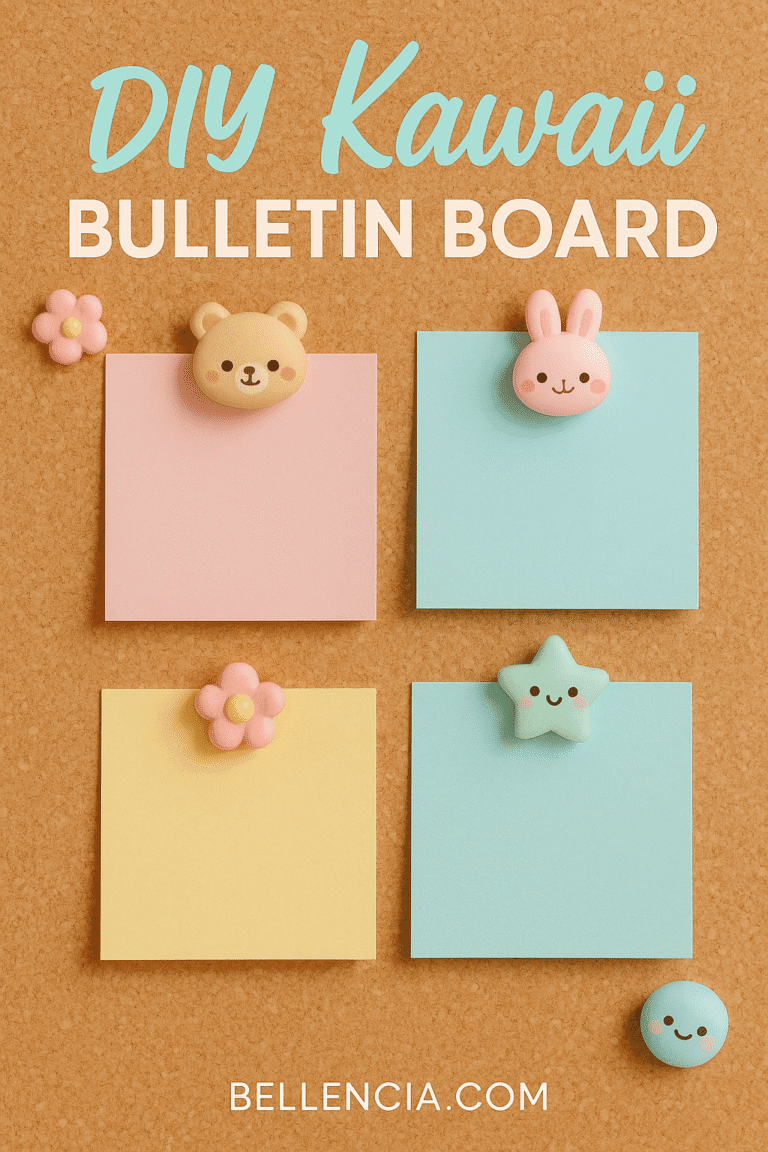 15 Easy Kawaii DIY Craft Ideas for Your Room - Bellencia
