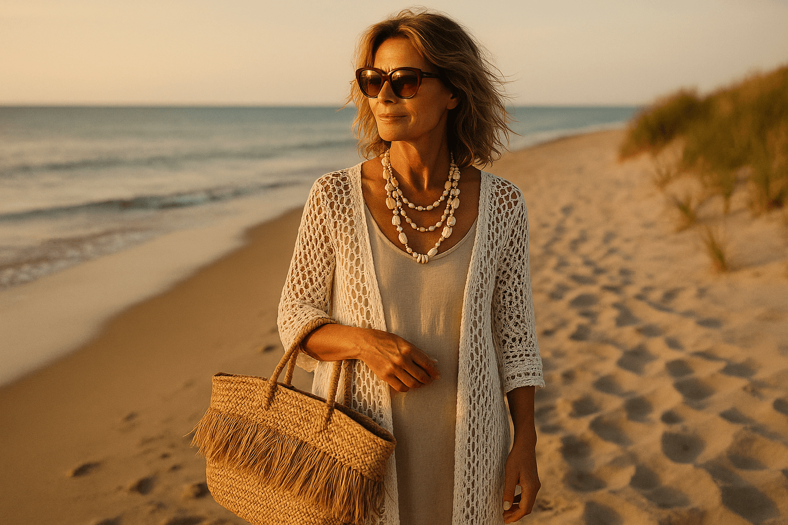 Boho Beach Looks Women Over 50 Are Loving This Year - Bellencia