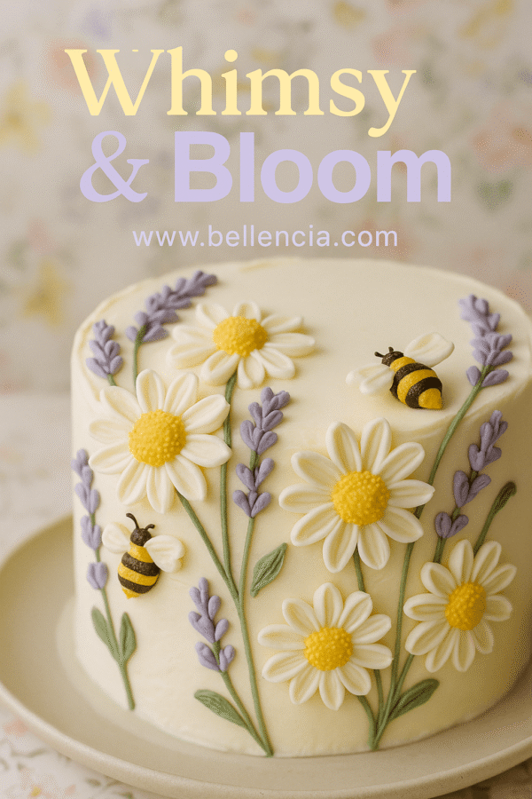 Bee & Floral Wedding Cakes That Wow - Bellencia