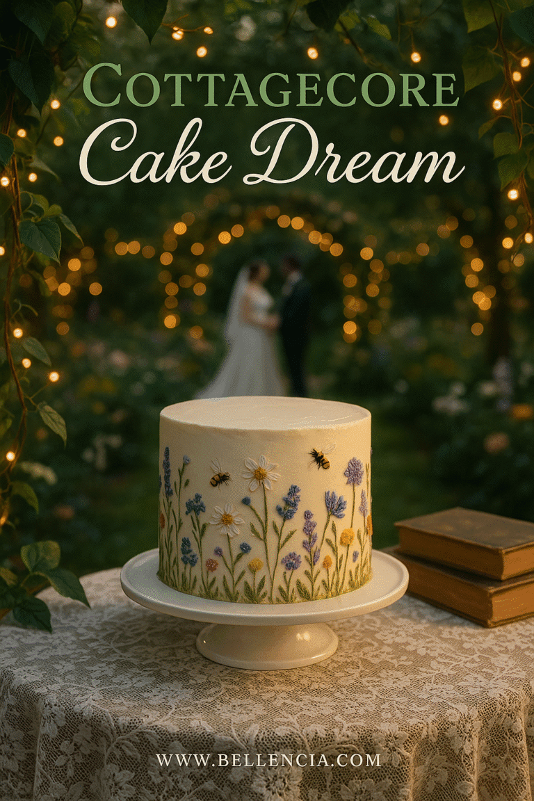 Bee & Floral Wedding Cakes That Wow - Bellencia