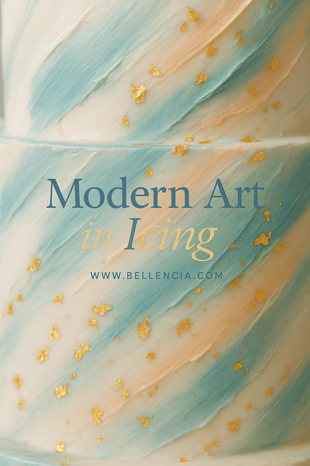 Watercolor And Gold Leaf Wedding Cakes of 2025 - Bellencia